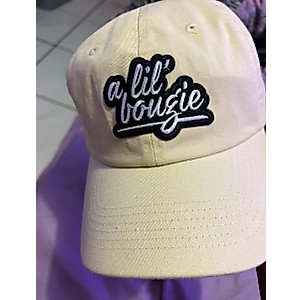 A Lil' Bougie Sew on or Iron on Embroidery Patch(1 pcs).