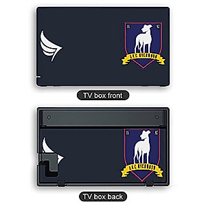 Ted -Lasso -AFC Rich-mond- The Skin of The Switch Controller-The Whole Body PVC Sticker Decal Covers The Skin of The Switch Controller-The Delicate Matte Texture restores The Feeling of Bare Metal