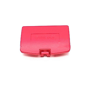 Replacement Battery Back Cover Case Door Lid for Gameboy Color GBC Game Boy Colour - Red