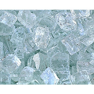 Hiland AFP-STT Outdoor Patio 40,000 BTU 30x30 Inch Square Tile Table Top Propane Fire Pit and Fire Glass