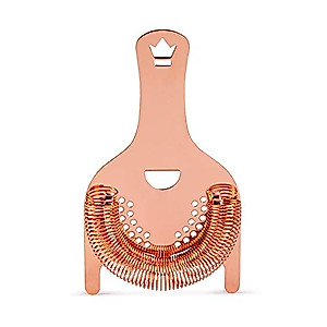 Cocktail Kingdom Koriko® 2-Prong Hawthorne Strainer - Copper-Plated