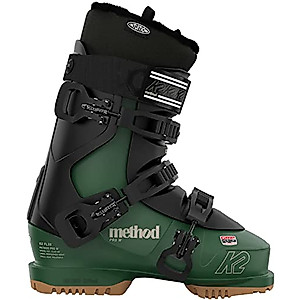 K2 Method Pro Womens Ski Boots Green/Black 8.5 (25.5)