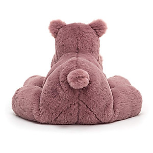 Jellycat Huggady Hippo Stuffed Animal, Medium