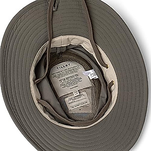 Tilley T4MO-1 Unisex Hiker's Hat (Olive, 7 1/2)