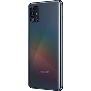 Samsung Galaxy A51 5G | A516U | 128GB | Single SIM | GSM Unlocked | Android Smartphone | Black (Renewed)