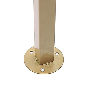 simimasen 39" Wall Mounted Garment Rack Heavy Duty Iron Clothes Rack Garment Clothes Hanging Rod Multi-Purpose Hanging Rod For Closet Storage