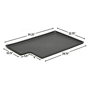Midwest Homes for Pets 143PAN Replaement Pan for Nation Cages, 34.5 x 22.5 x 1.125
