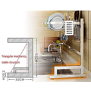 FEHUN Sinks,Kitchen Rack Sink Dish Rack Drain Rack