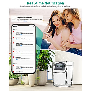 RAINTPOINT Automatic Watering System, Plant Self Watering System Automatic Drip Irrigation Kit with Pump, Indoor Irrigation System for Potted Plants, APP & Voice Remote Control (2023 Release, V2)
