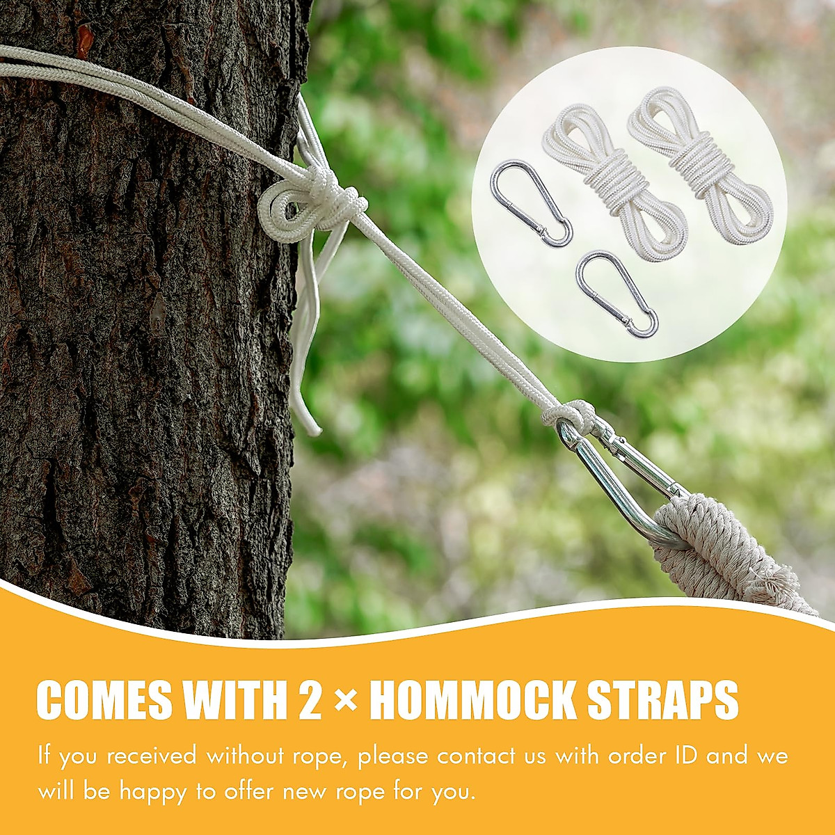 INNO STAGE Brazilian Double Hammock - Comfort & Style
