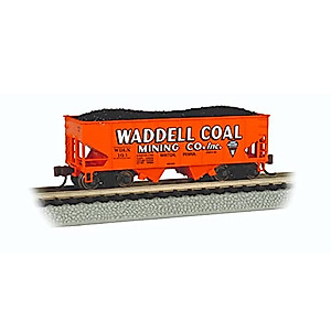 Bachmann Trains - USRA 55-TON 2-Bay Hopper CAR - Waddell Coal #103 - N Scale