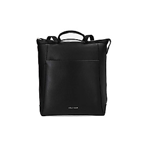 Cole Haan Grand Ambition Leather Convertible Backpack Black One Size