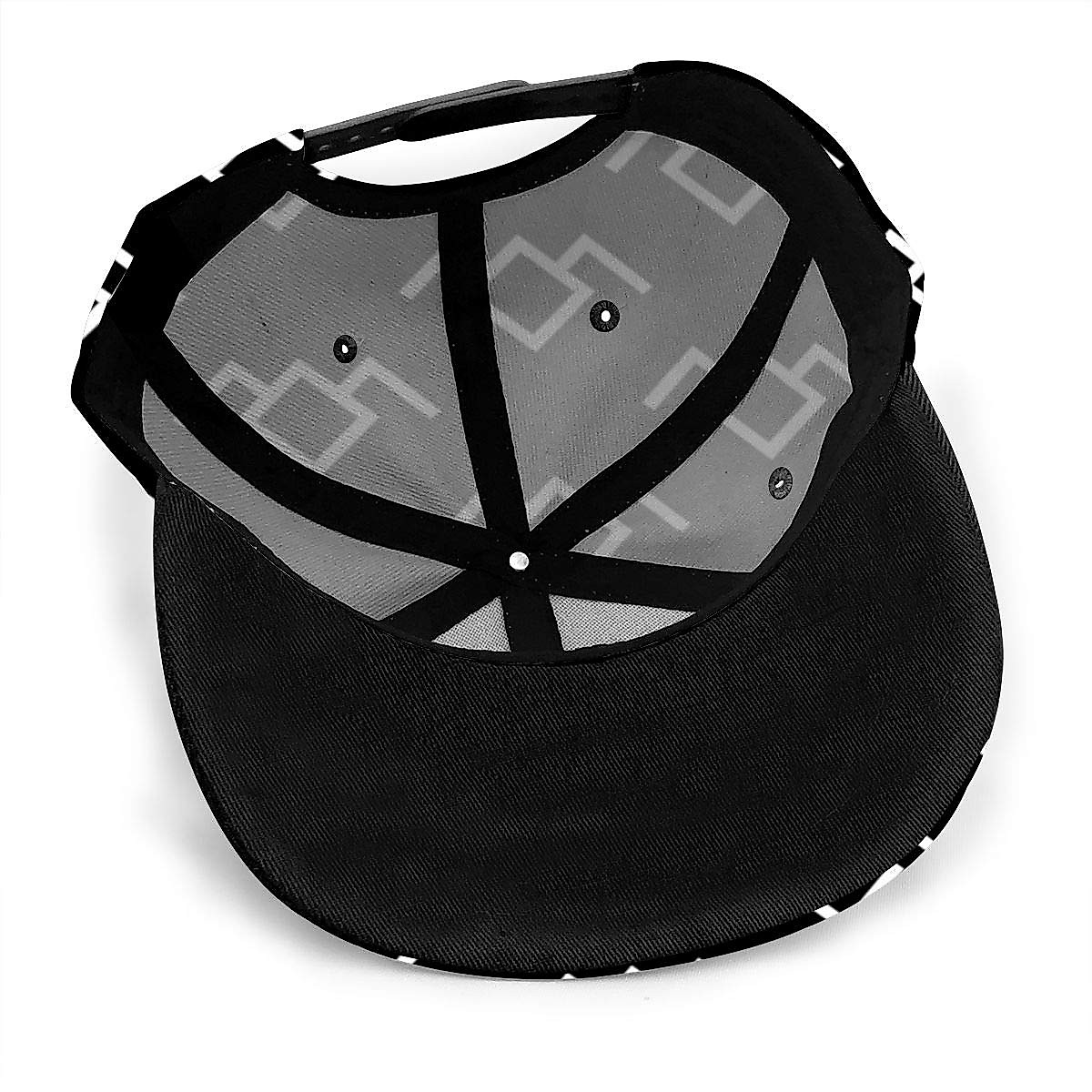 Twin Owl Petroglyph Snapback Hat Hip Hop Baseball Cap Flat Bill Brim Adjustable Trucker Hat for Men