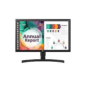 LG 27BN85U-B 27'' LG Monitor, 3840X2160, 16:9 IPS, HDMI 2.0 (2) USB-C, Black (Renewed)
