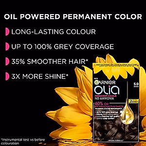Garnier Olia Permanent Hair Colour 5.3 Golden Brown