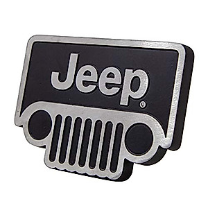 Plasticolor 002291R01 Jeep Grill Design Hitch Cover