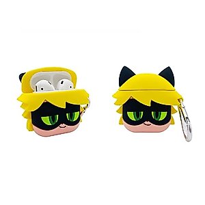 ZAG STORE - Miraculous Ladybug - AirPods Case Super Heroes Cat Noir AirPods Case