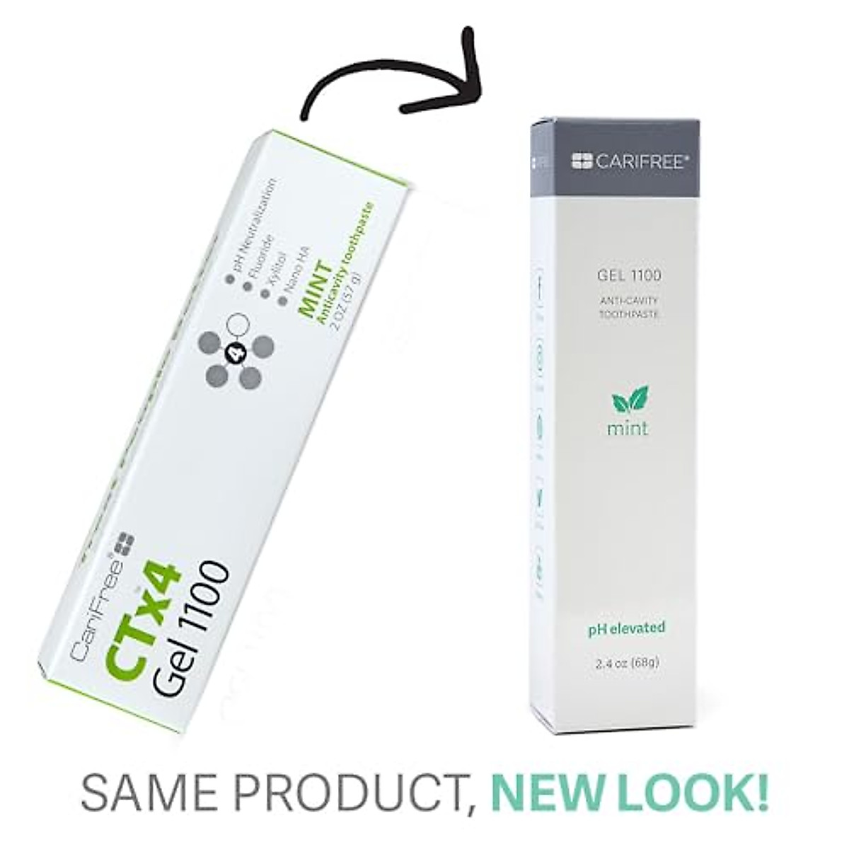 CariFree Maintenance & Prevention Kit, Mint Flavored | Anti-Cavity Fluoride Toothpaste & Mouthwash Freshens Breath and Moistens Mouth | Dentist Recommended for Oral Care (6 Piece Set)