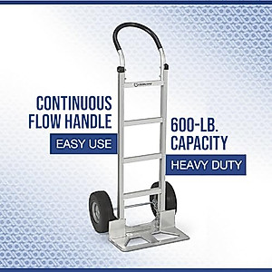 Strongway Aluminum Hand Truck - 600-Lb. Capacity