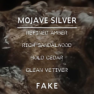 Fake Mojave Silver Inspired by Mojave Ghost 1.7oz Unisex Cologne/Perfume | Almost an Exact Clone | Robust Burst of Amber Floral-Sweet scent with a Woodsy Backbone | Unisex Fragrance is Addictive!