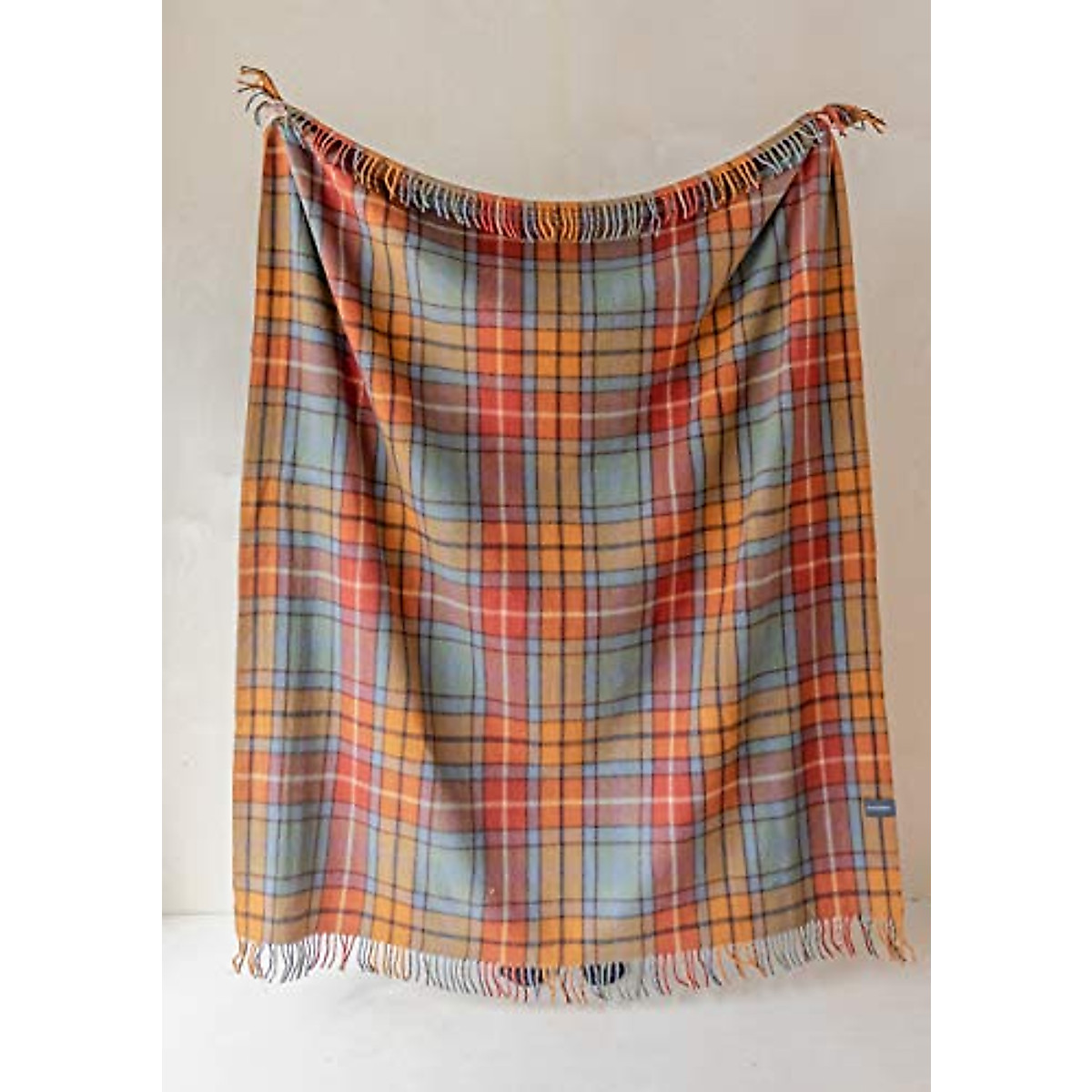 The Tartan Blanket Co. Recycled Wool Blanket Buchanan Antique Tartan (59" x 75")