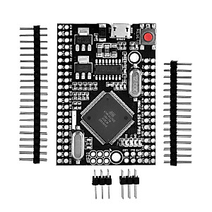 Gowoops MEGA 2560 PRO Board Embed with Male pin headers, Compatible for Arduino Mega2560 DIY