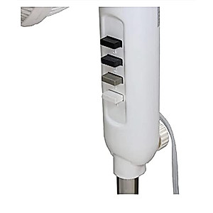 At homes Floor Oscillating Fan With Adjustable Height 41" to 47-3/8" Oscillating Pedestal Fan (me)
