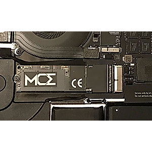 MCE Technologies 256GB SSD for MacBook Air 2015 and MacBook Air 2017: PCIe-Based 4 Lane (x4) NVMe SSD Flash Storage Upgrade - Requires macOS 10.13.x (High Sierra) or Later