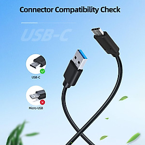 CJP-Geek USB Data SYNC Charger Cable Cord Compatible with LG V20 VS995 H918 LS997 H910 Phone Supply