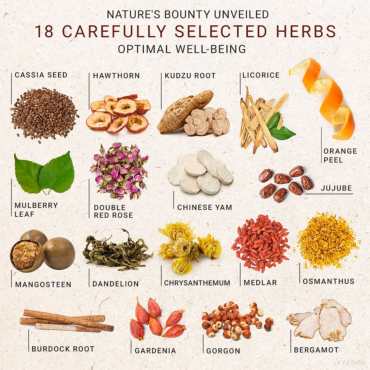 18 Flavors Liver Care Tea, Liver Detox Tea, Daily Liver Nourishing Tea 18 Different Herbs, Liver Tea, Herbal Tea for Liver, Enhance Your Well-Being with Exquisite Chinese Tea