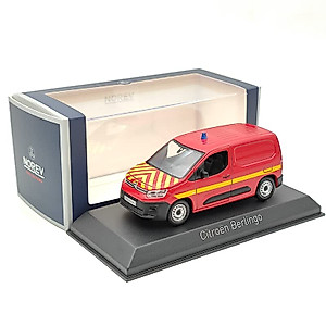 Norev 1:43 for Citroen Berlingo Pompiers 2018 Diecast Toys Models Cars Limited Collection Gifts