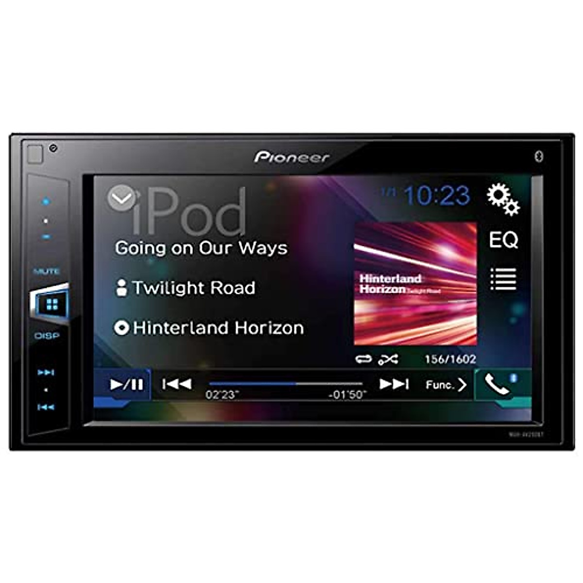 Pioneer MVH-AV251BT Digital Multimedia Video Receiver with 7" Hires Touch Panel Display, Apple CarPlay, Android AUT, Built-in Bluetooth, and SiriusXM-Ready (Does not Play CDs)