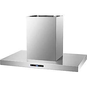 CAVALIERE 36" Inch Island Mounted Range Hood 442 CFM