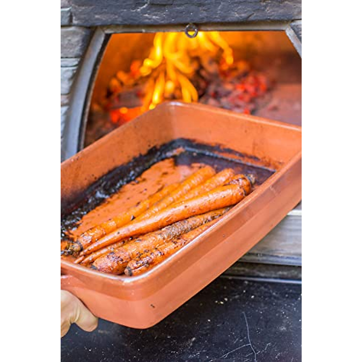 Authentic Pizza Ovens - Maximus Red Wood Fire Oven