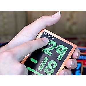 Regal Games - Two-Pack Math Flash Cards - Addition & Subtraction Practice - Bright, Bold Easy to Read - Classroom, Homework, Study Supplement - 56 Cards, 112 Problems Per Pack