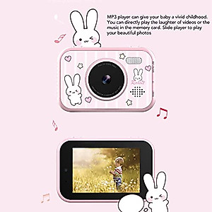 Kids Digital Camera,40MP MP3 Player Eyeshield Pink Kids Camera Digital Camera for Take Photos Play Games Record Videos and Play MP3