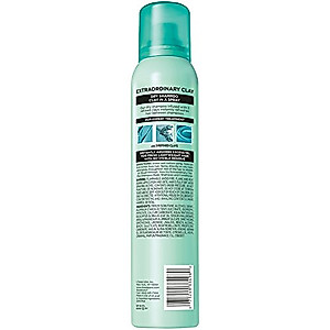 L'Oréal Paris Elvive Extraordinary Clay Dry Shampoo, 4 oz. (Packaging May Vary)