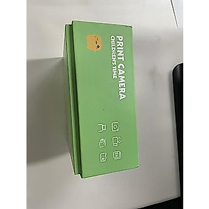 Ainiv Instant Print Cameras for Kids, 2.4 Inch Kids Digital Camera with Dual Camera, 1080P Kids Camera with Print Papers&5 Color Pens, 32GB SD Card, Gift for 3-12 Year Old Boys Girls-Green