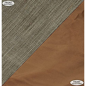 Paseo Road by HiEnd Accents | Highland Lodge Rustic Bedding 5 Piece Super King Size Comforter Set, Green Brown Jacquard Western Bedding, Cabin Comforter Set with Bed Skirt, Shams, Accent Pillow