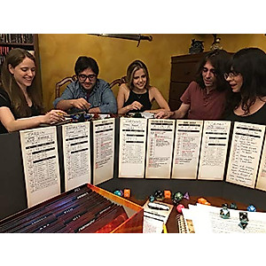 Character Trackers - Initiative Trackers and DM Reference Cards for 5th Edition