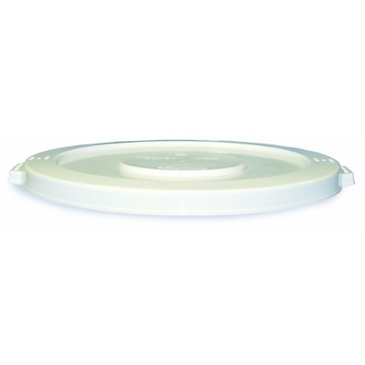 Continental 1002WH 10-Gallon Huskee LLDPE Waste Lid, Round, White