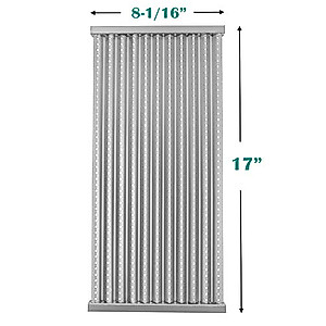 EasiBBQ Emitter Plates for Charbroil Grill 463242515, 463367016, 463242516, 466242515, 466242615, 463243016, 463367516, 466242516, 466242616, 463346017, Stainless Steel