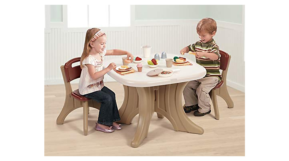 Step2 Traditions Kids Table & Chairs Set - Durable & Easy to Clean