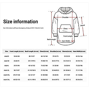 Custom Wearable Blanket Hoodie for Women/Men, Personalized Super Cozy and Big Blanket Sweatshirt, Design Your Own Photo Face Allover Print, Oversized Funny Hooded Blanket with Hood