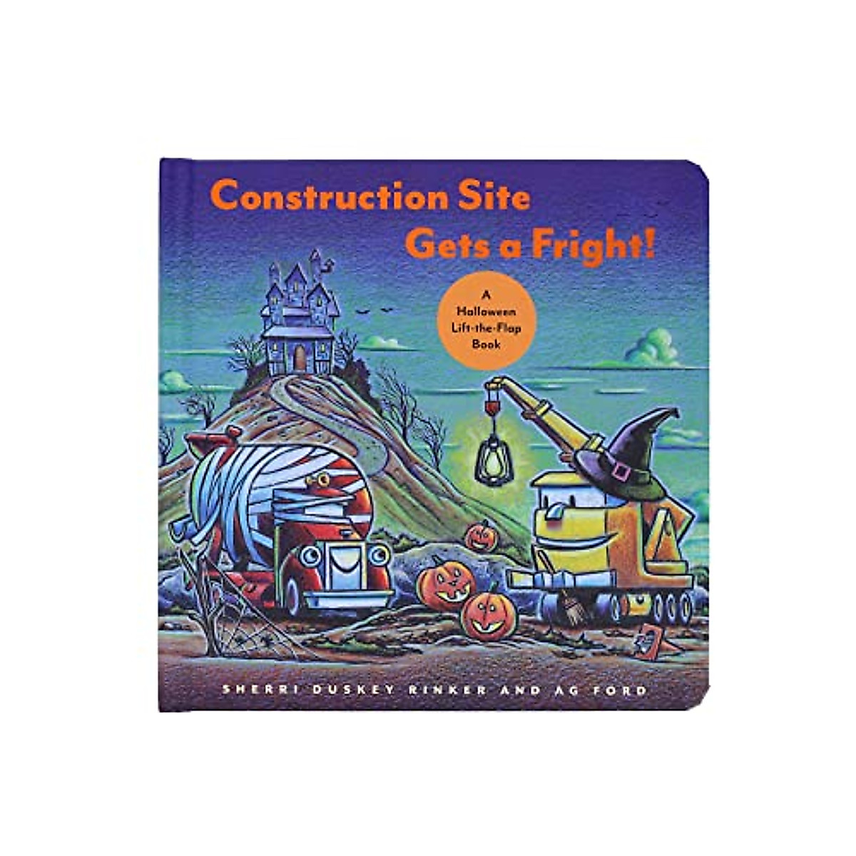 Construction Site Gets a Fright!: A Halloween Lift-the-Flap Book (Goodnight, Goodnight, Construc)