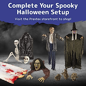 Halloween 5 Ft. Long Back From the Grave Dead Body for Creepiest Haunted House Decor - Halloween Prop Decorations - Cemetery Halloween Decorations and Outdoor Scary Props