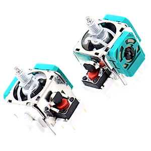 Deal4GO 2 Pack 3D Internal Analog Stick Joystick Modules Threaded Thumbstick Replacement for Xbox one Elite 2 Controller