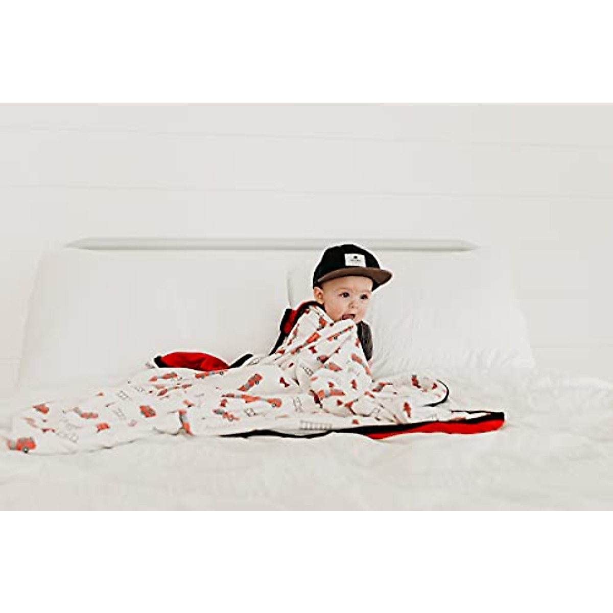 Large Premium Knit Baby 3 Layer Stretchy Quilt Blanket Chief by Copper Pearl