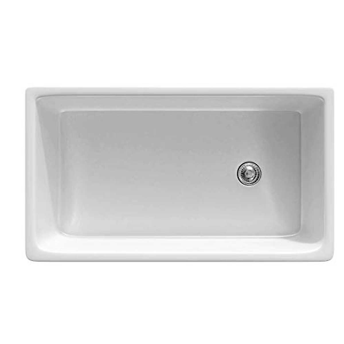 Fireclay sink, 33" Apron Front Farmhouse Kitchen Sink. Solid (Not Hollow.)