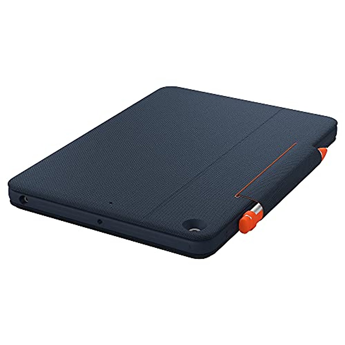 Logitech Rugged Combo 3 Touch iPad® Keyboard Case with Trackpad and Smart Connector for iPad (7th, 8th and 9th Generation) for Education - Classic Blue